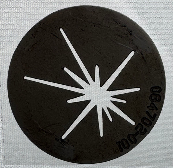 Clay Paky 084702/001 Aluminium Gobo Ø 31,5mm / 25mm Litho Alpha 300 70 ...