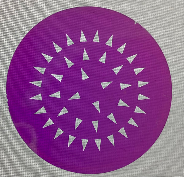 Martin 43042002 - Gobo Triangle Cones D37.5/d30 coloured glass MAC 200 ...